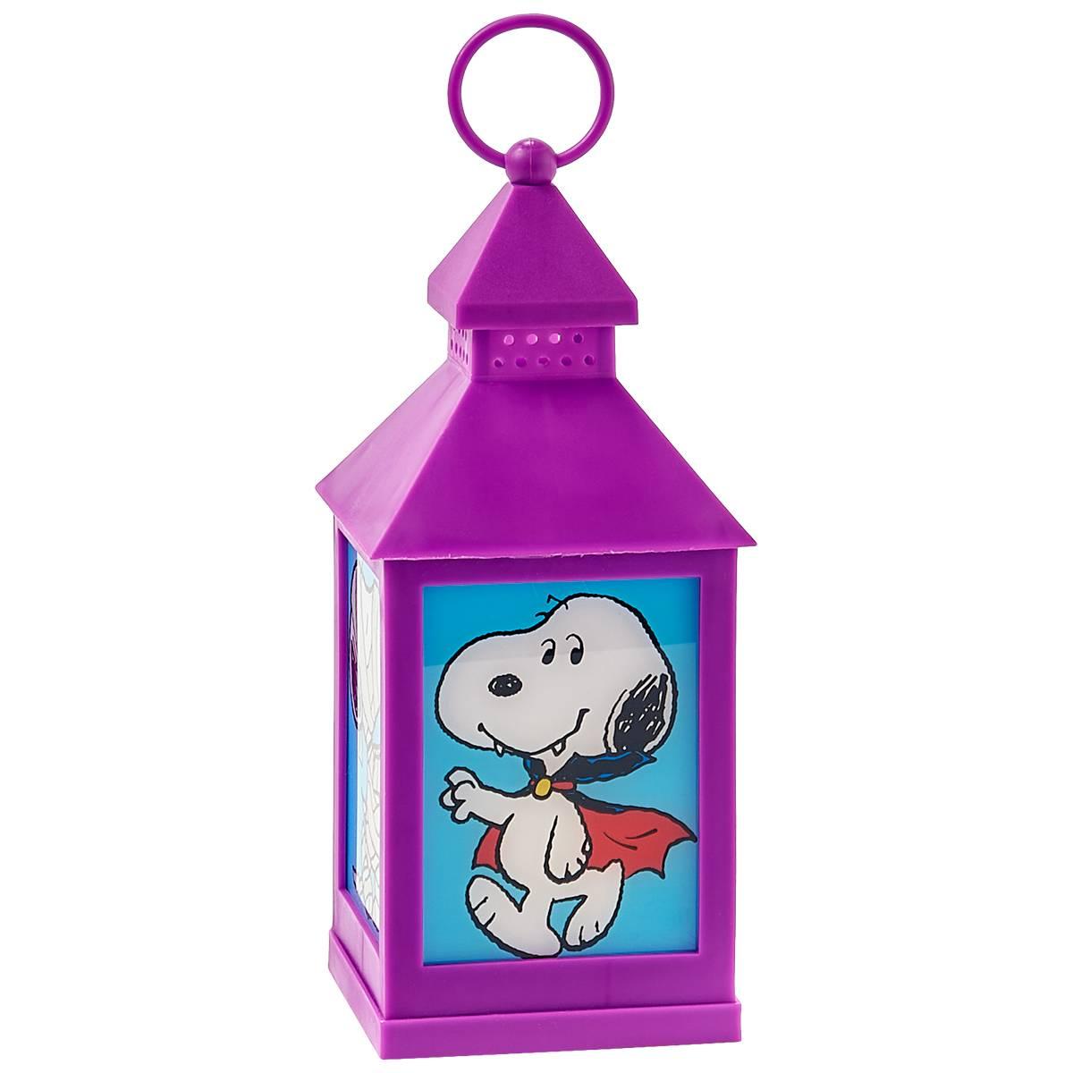 Click here for Peanuts Snoopy Halloween Lantern - Purple prices