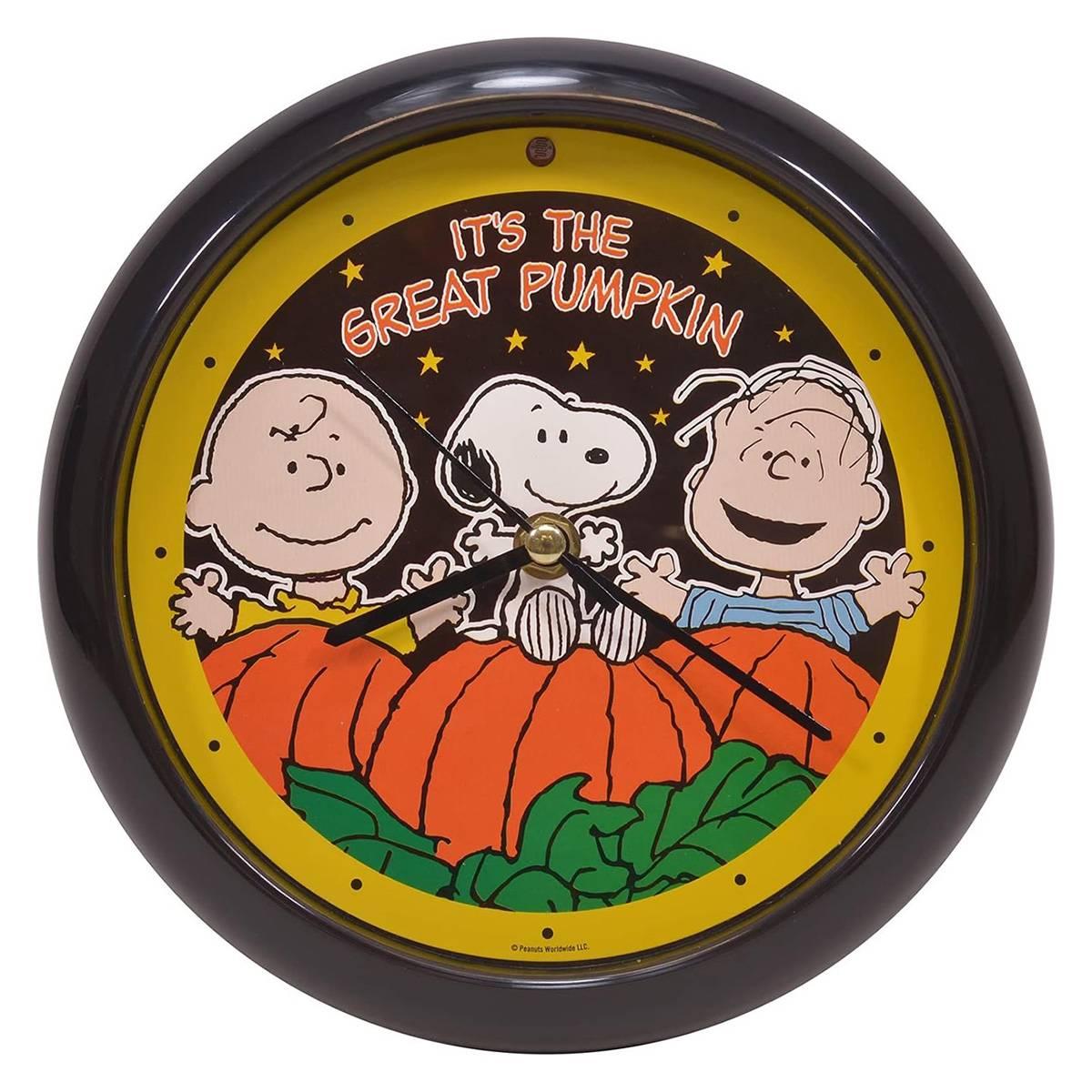 Click here for Peanuts(tm) Great Pumpkin Spooky Clock prices