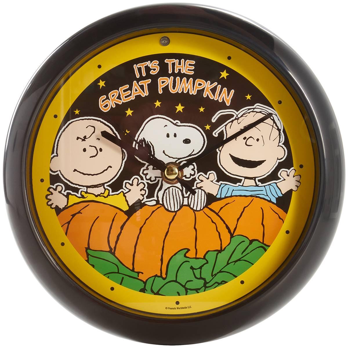 Click here for Peanuts(tm) Great Pumpkin Clock prices