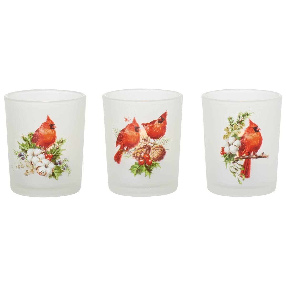 Click here for Mark Feldstein Cardinal LED Votives - Set of 3 prices