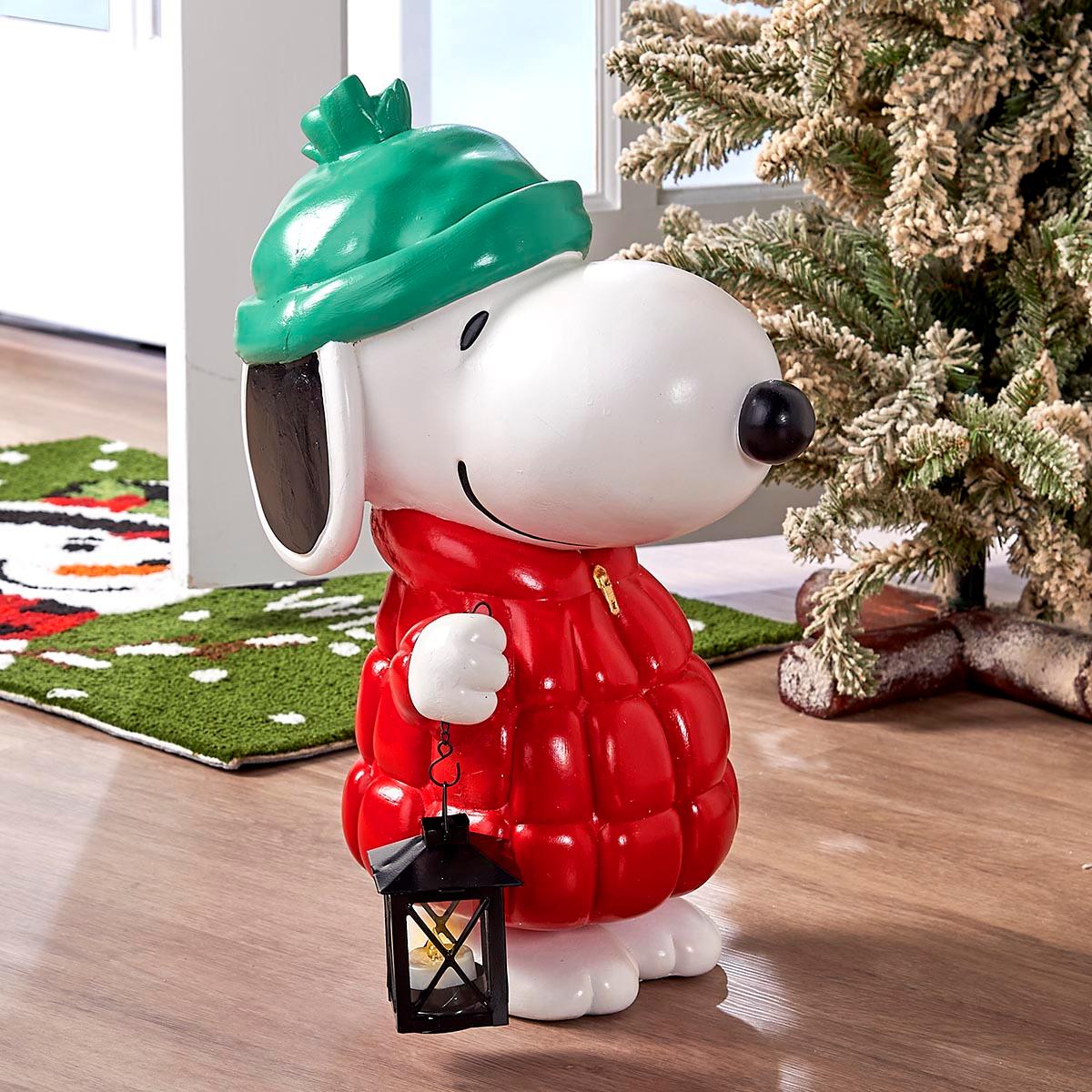 Click here for Snoopy with LED Lantern Holiday Door Greeter prices