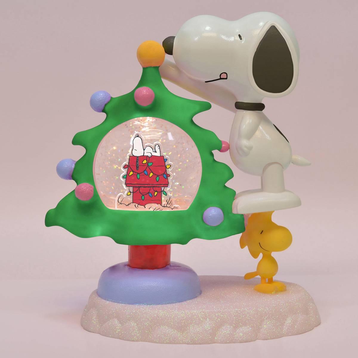 Click here for Peanuts 75th Anniversary Snoopys Glitter Tree Glob... prices