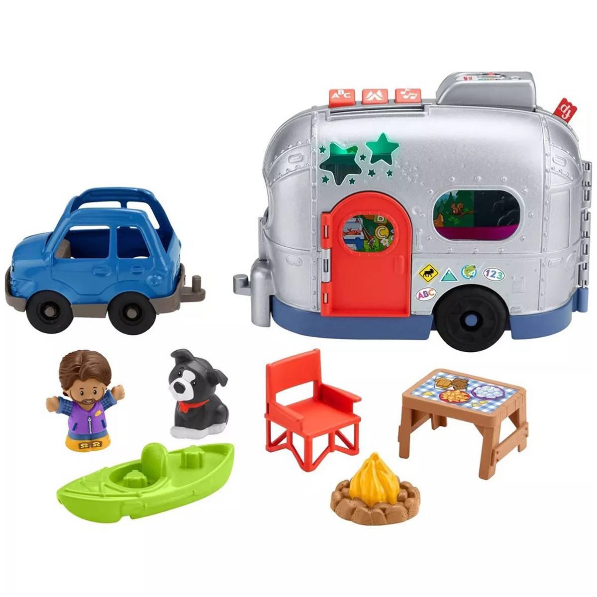 Click here for Fisher-Price Little People Light-Up Learning Campe... prices