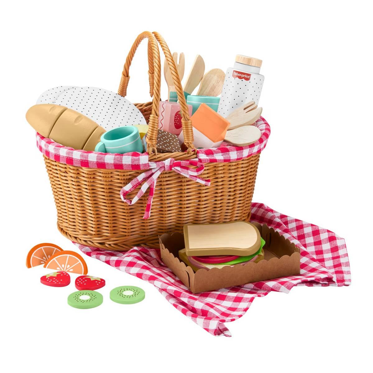 Click here for Fisher-Price(R) 31pc Wooden Picnic Basket prices