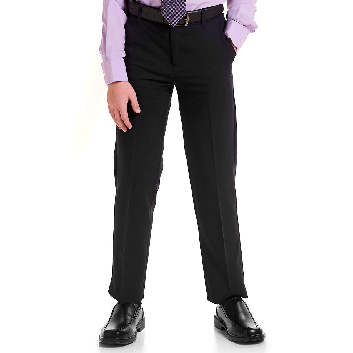 Click here for Boys (8-20) IZOD(R) Flat Front Stretch Dress Pants prices