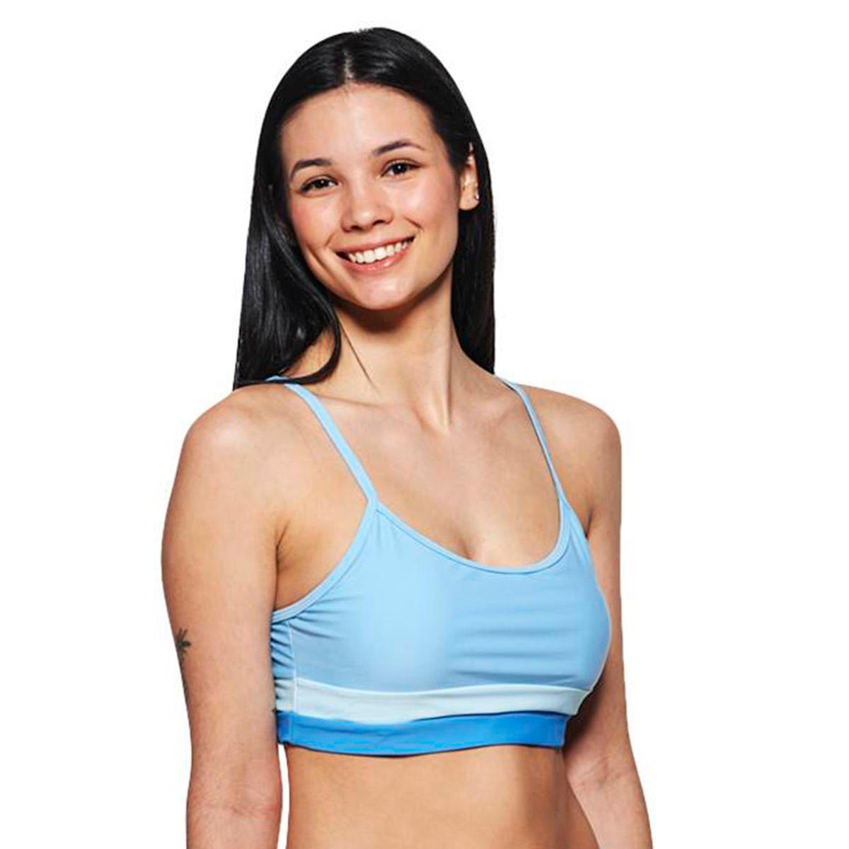 Click here for Juniors Cyn & Luca Tilly Push-Up Bandeau Swim Top prices