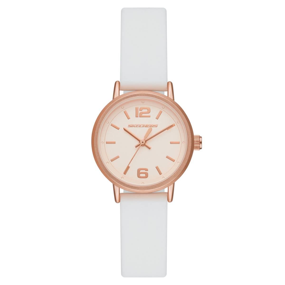 Click here for Womens Skechers Ardmore Mini White & Rose Watch -... prices