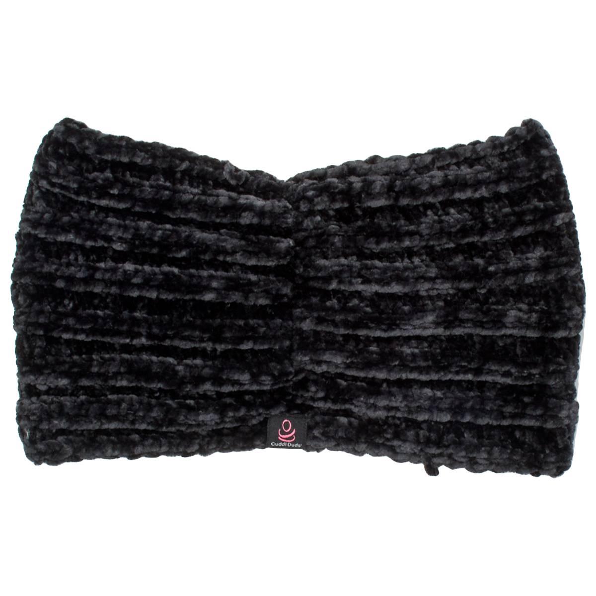 Click here for Womens Cuddl Duds Chenille Twist Headband prices