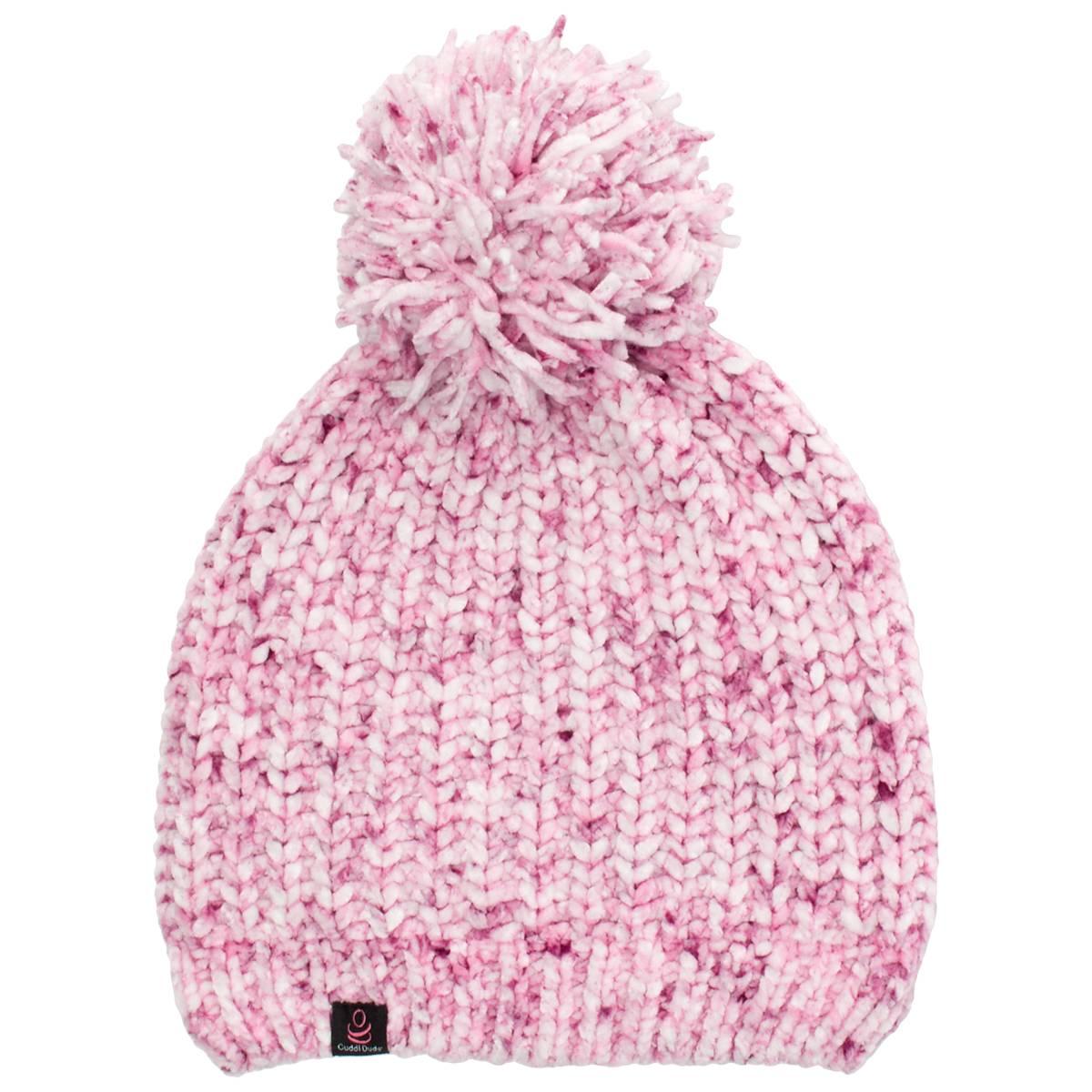Click here for Womens Cuddl Duds Speckle Chenille Beanie prices