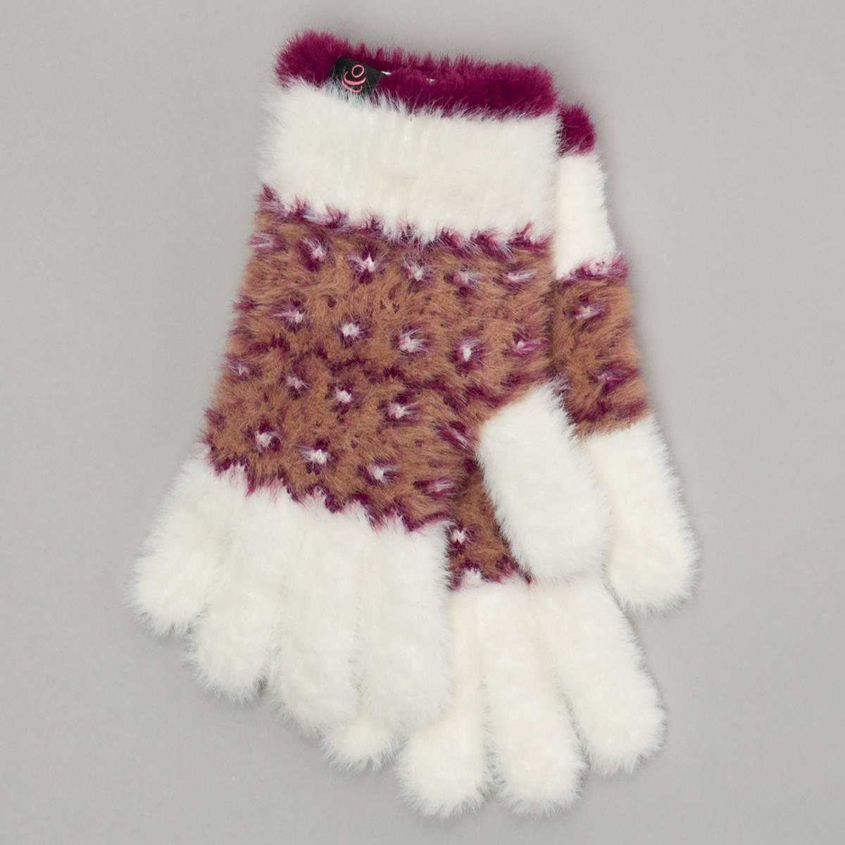 Click here for Womens Cuddl Duds Feather Knit Gloves prices
