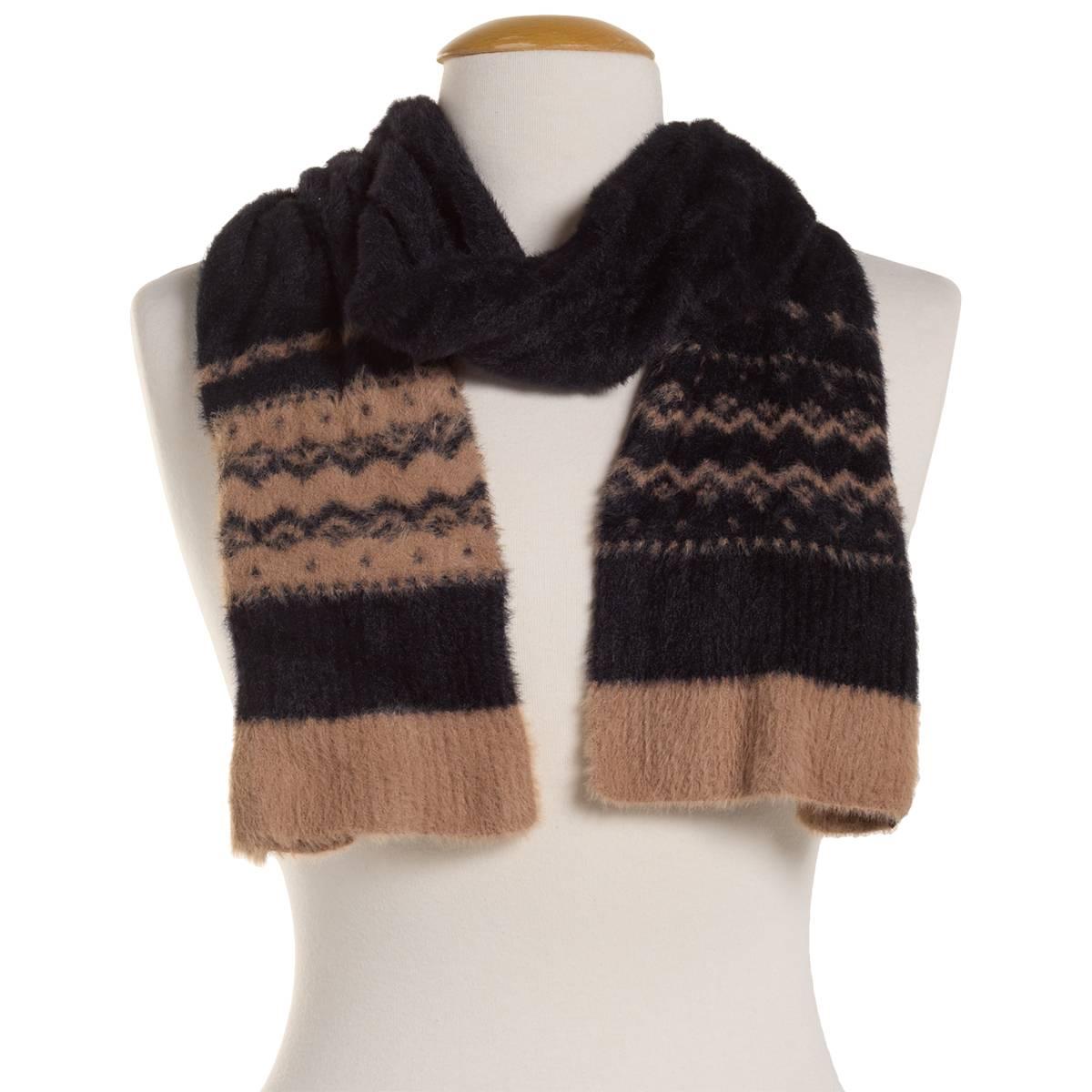 Click here for Womens Cuddl Duds Feather Knit Scarf prices