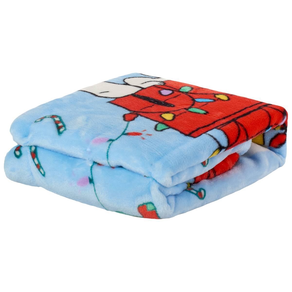 Click here for Peanuts Snoopy Christmas Lights Throw prices