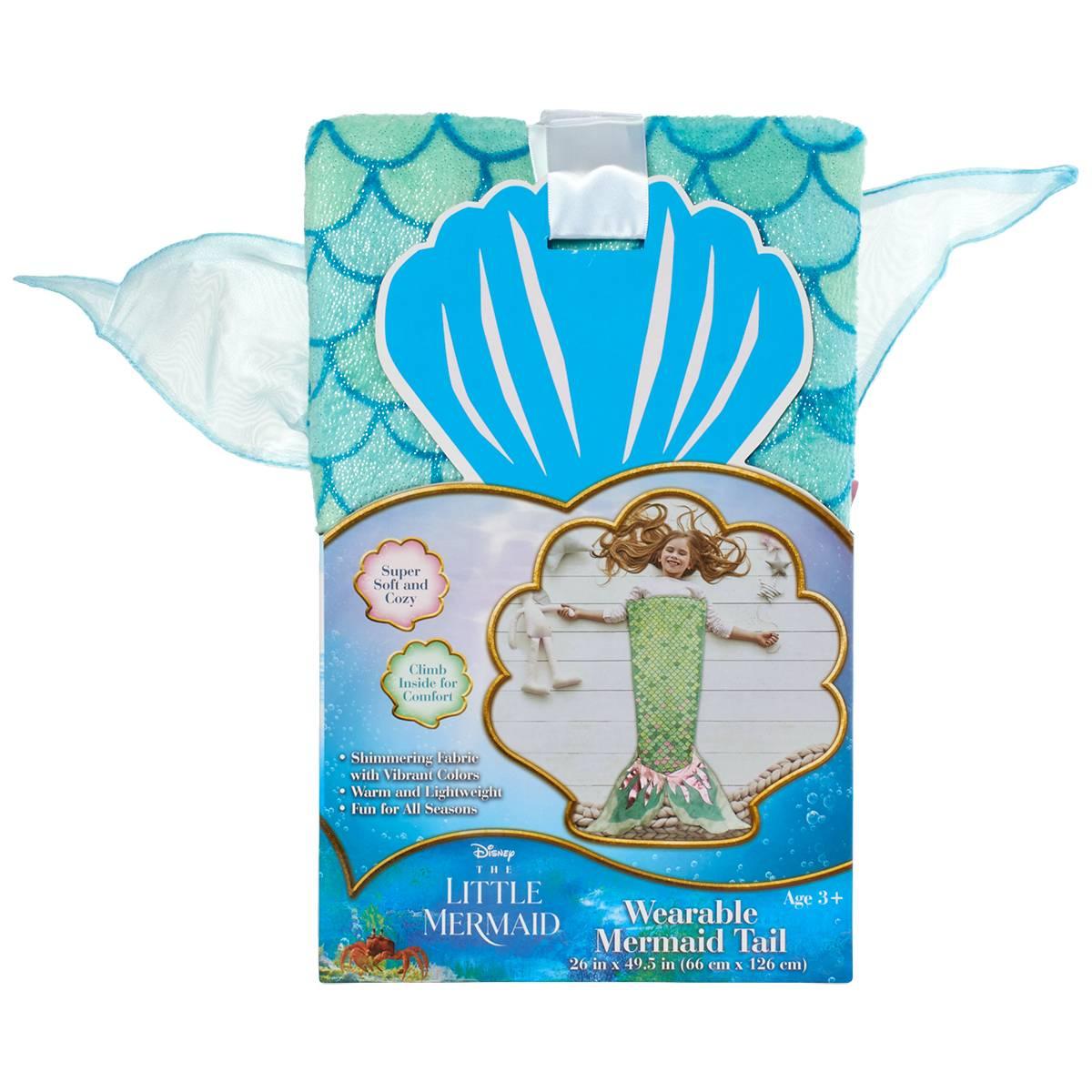 Click here for Disney Little Mermaid Princess Tail Throw prices