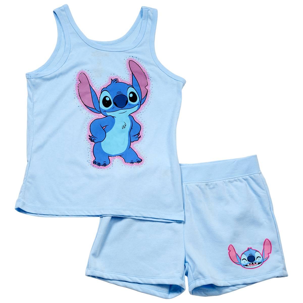 Click here for Girls (7-16) Disney Lilo & Stitch Rhinestone Tee &... prices