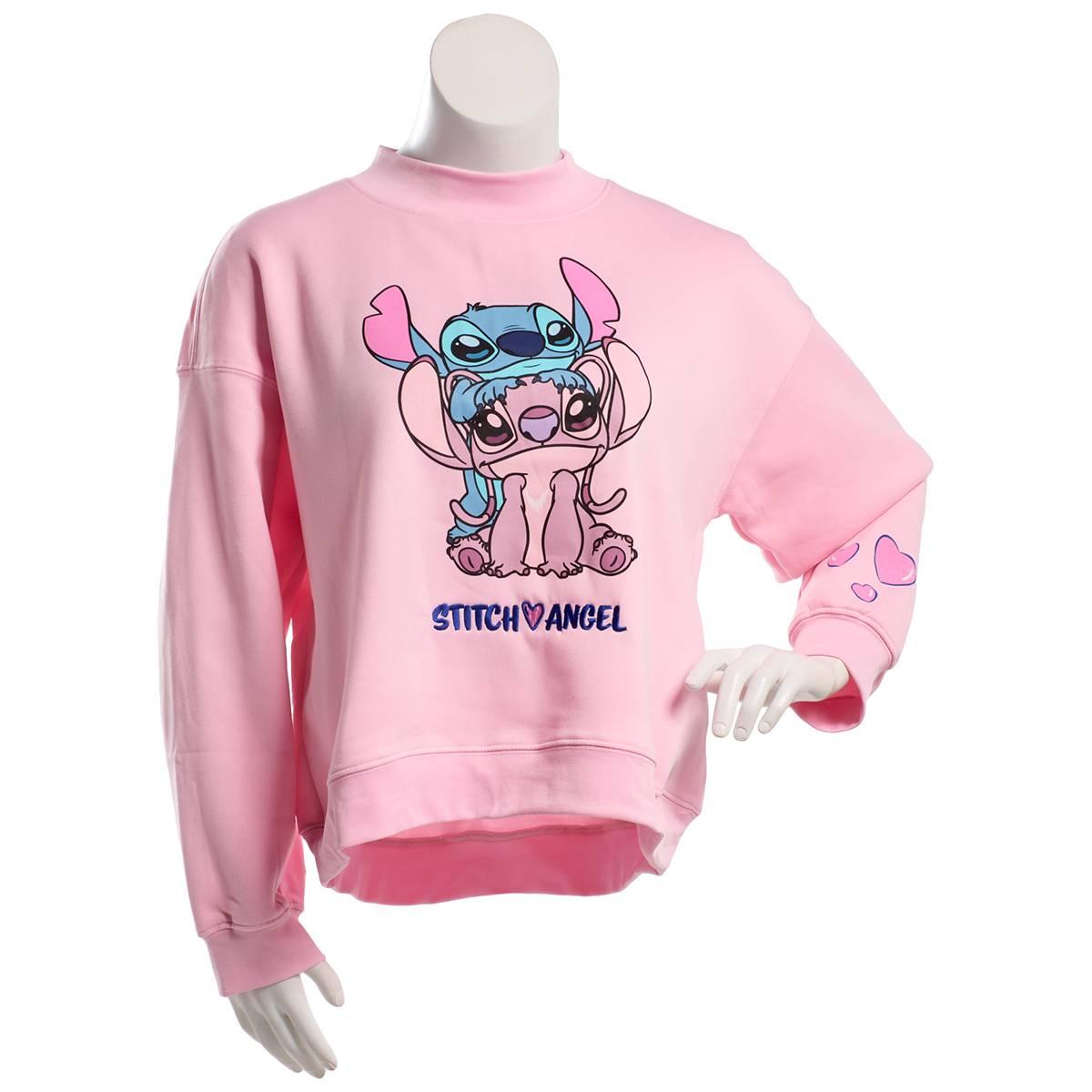 Click here for Juniors Freeze Stitch & Angel Mock Neck Fleece Swe... prices