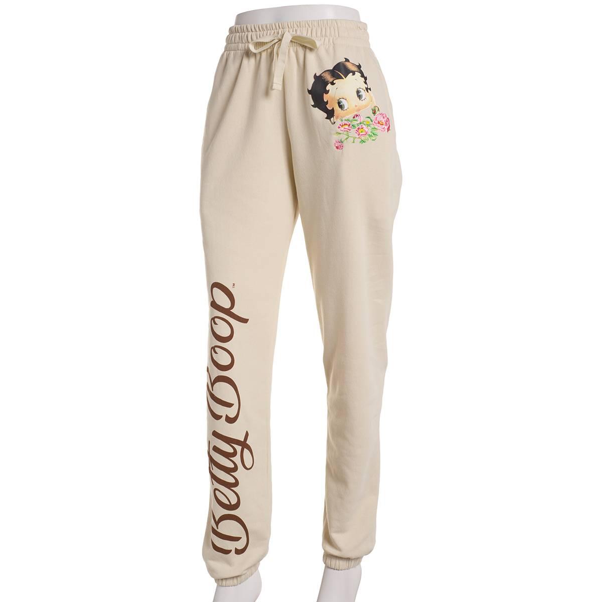 Click here for Juniors Freeze Betty Boop Fleece Lined Jogger Swea... prices
