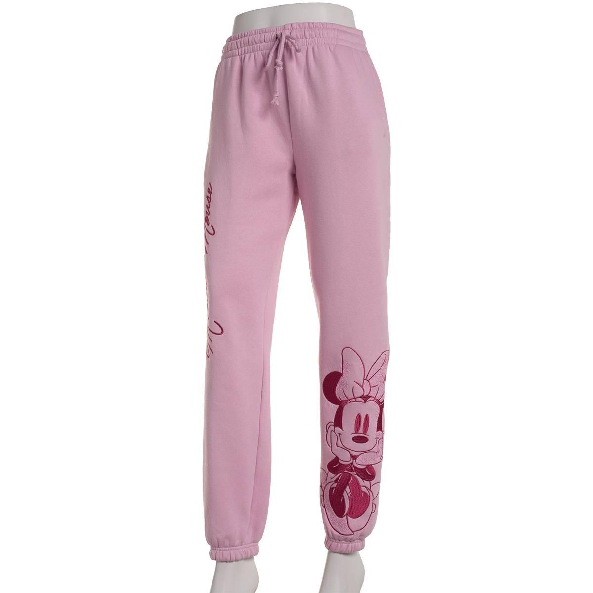 Click here for Juniors Freeze Minnie Mouse Fleece Embroidered Jog... prices