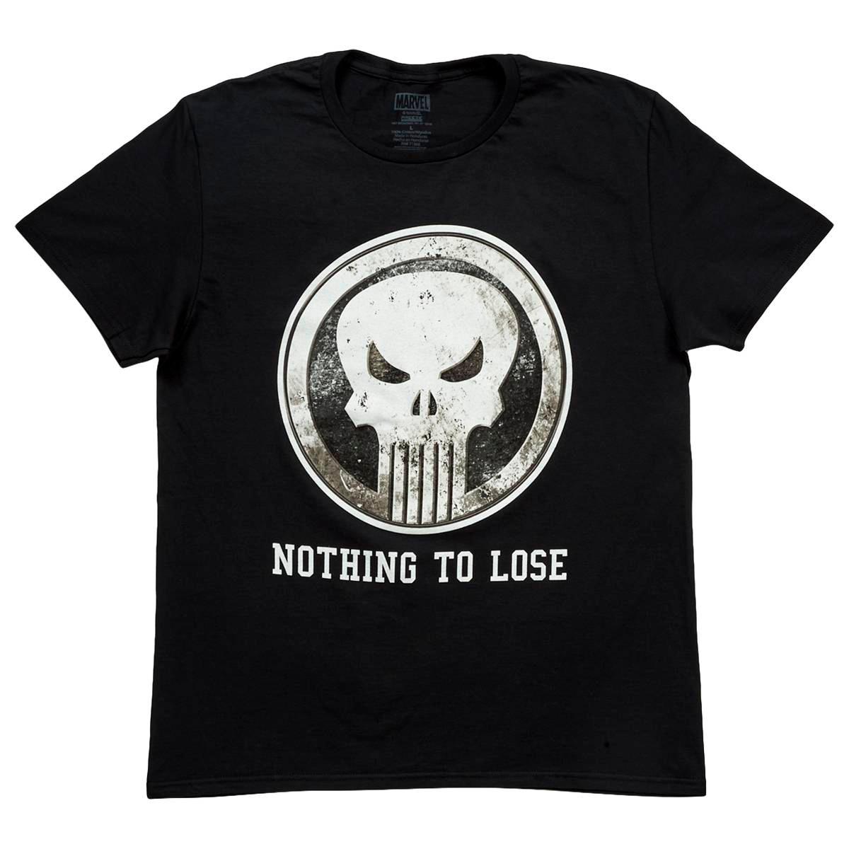 Click here for Young Mens Marvel Punisher One Man Army Short Slee... prices