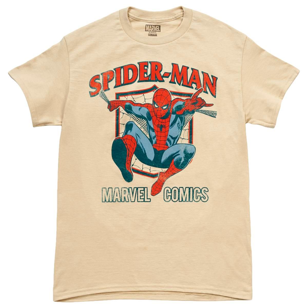 Click here for Young Mens Marvel Spider-Man Swing Short Sleeve Gr... prices