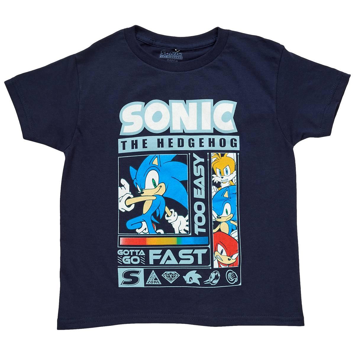 Click here for Boys (8-20) Sonic(tm) The Hedgehog Short Sleeve Ga... prices