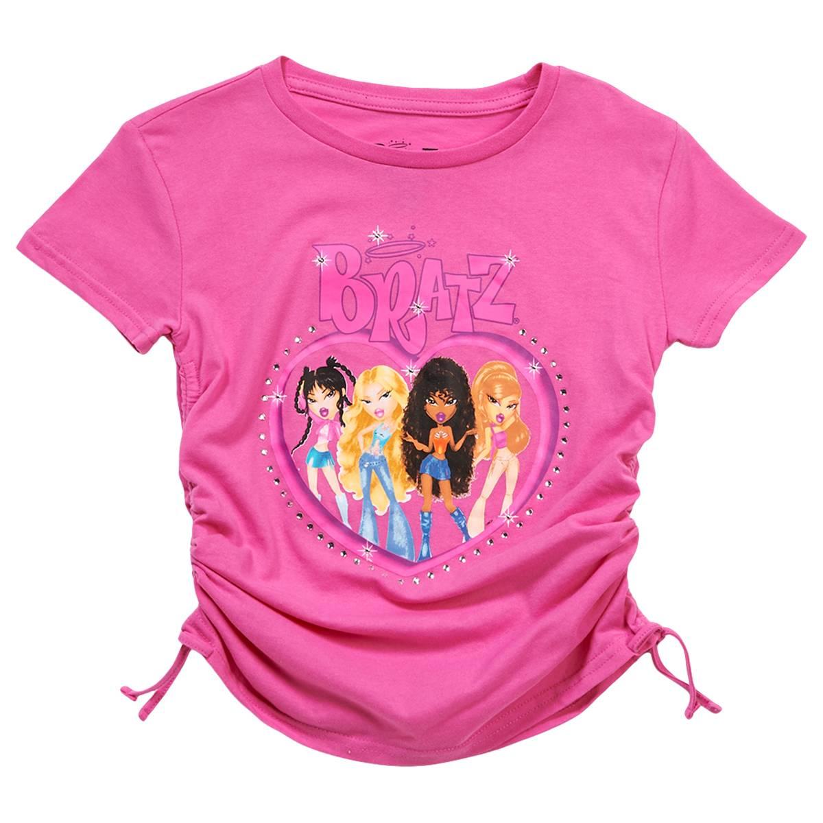 Click here for Girls (7-16) Bratz(R) Short Sleeve Side Cinch Rhin... prices