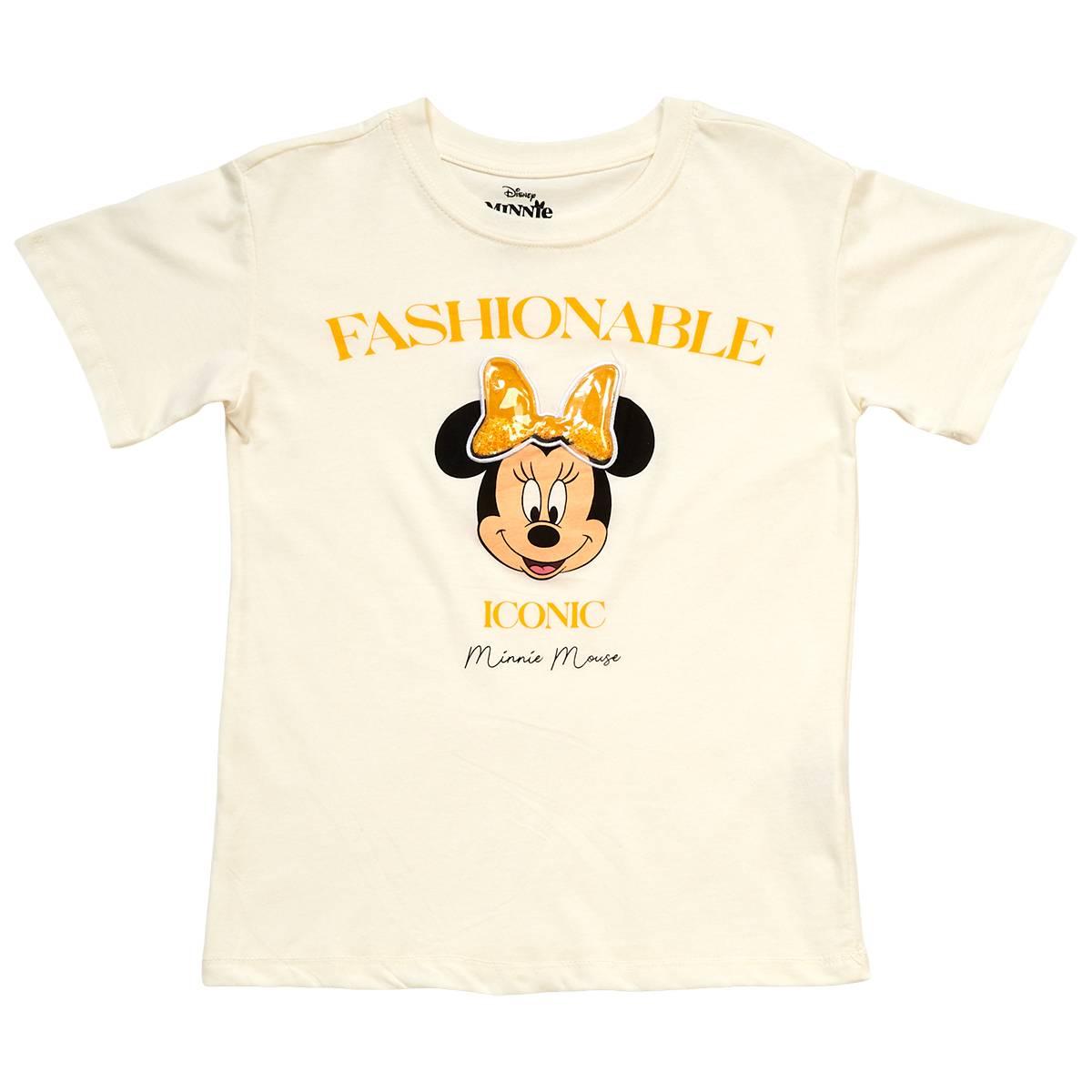 Click here for Girls (7-16) Disney Short Sleeve Minnie Mouse Fash... prices