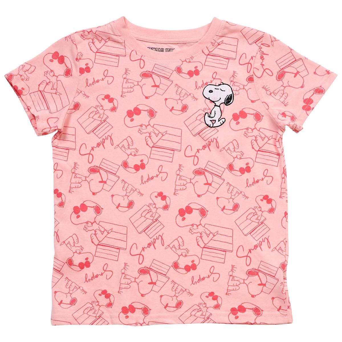 Click here for Girls (7-16) Peanuts(R) Snoopy Icon Patch Tee prices