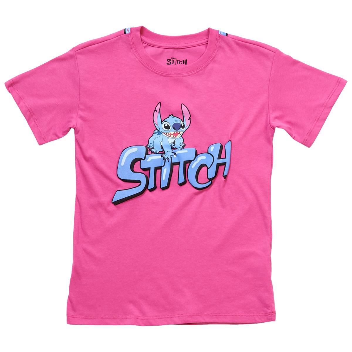 Click here for Girls (7-16) Disney Stitch Puffy Text Upside Down... prices