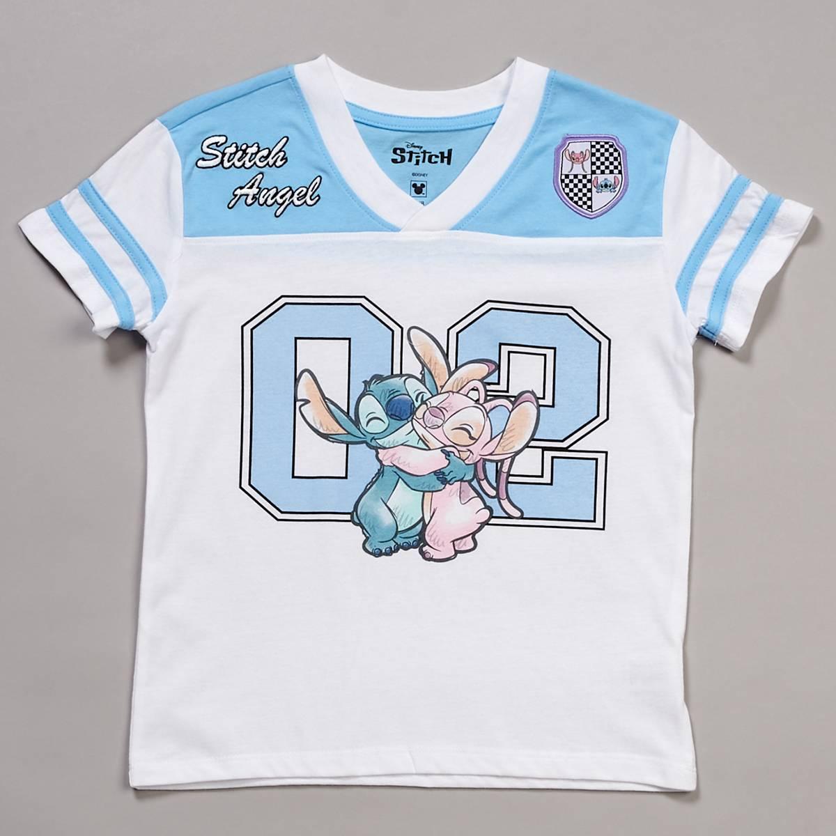 Click here for Girls (7-16) Disney Stitch & Angel Soccer Jersey T... prices