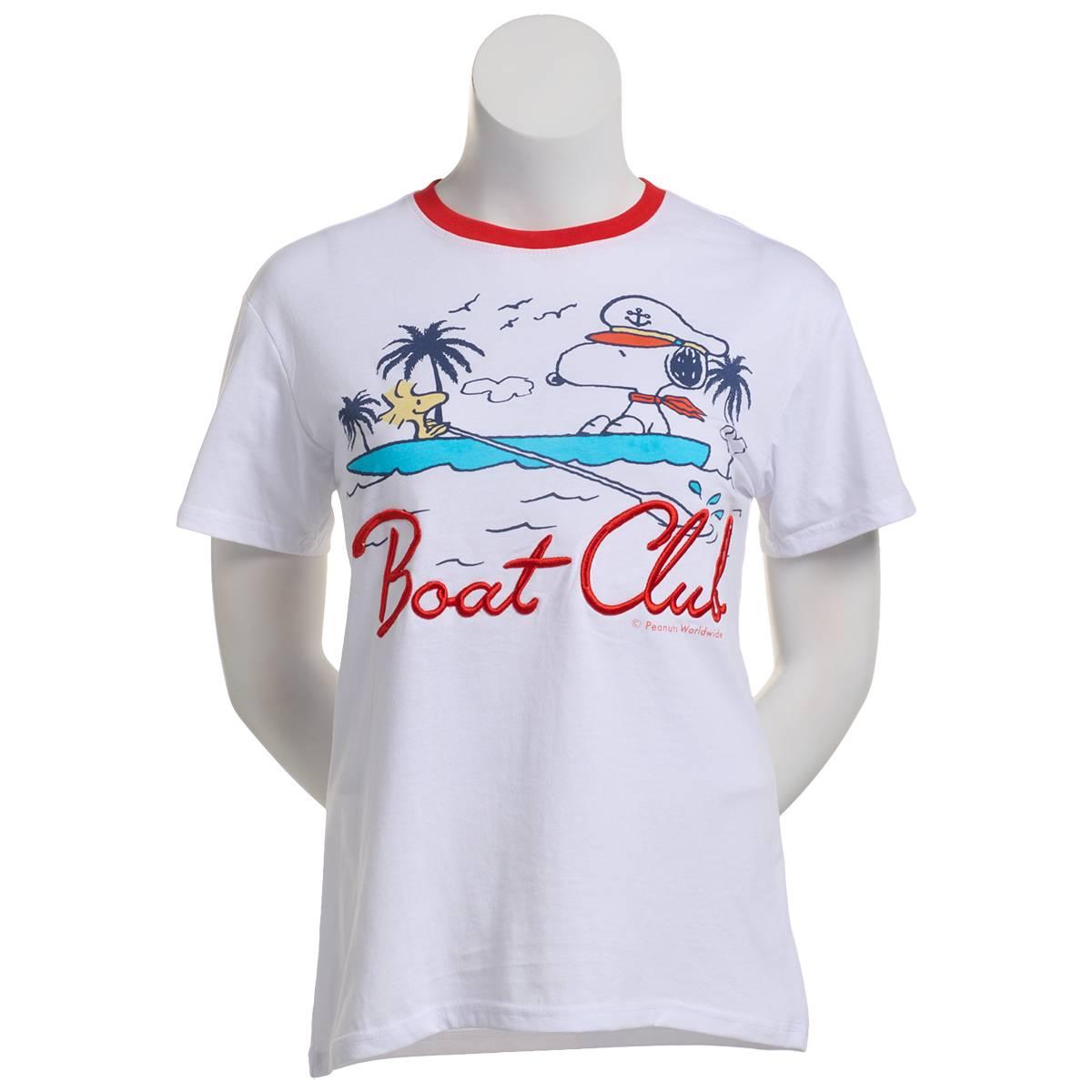 Click here for Juniors Freeze Snoopy Boat Club Graphic Tee prices