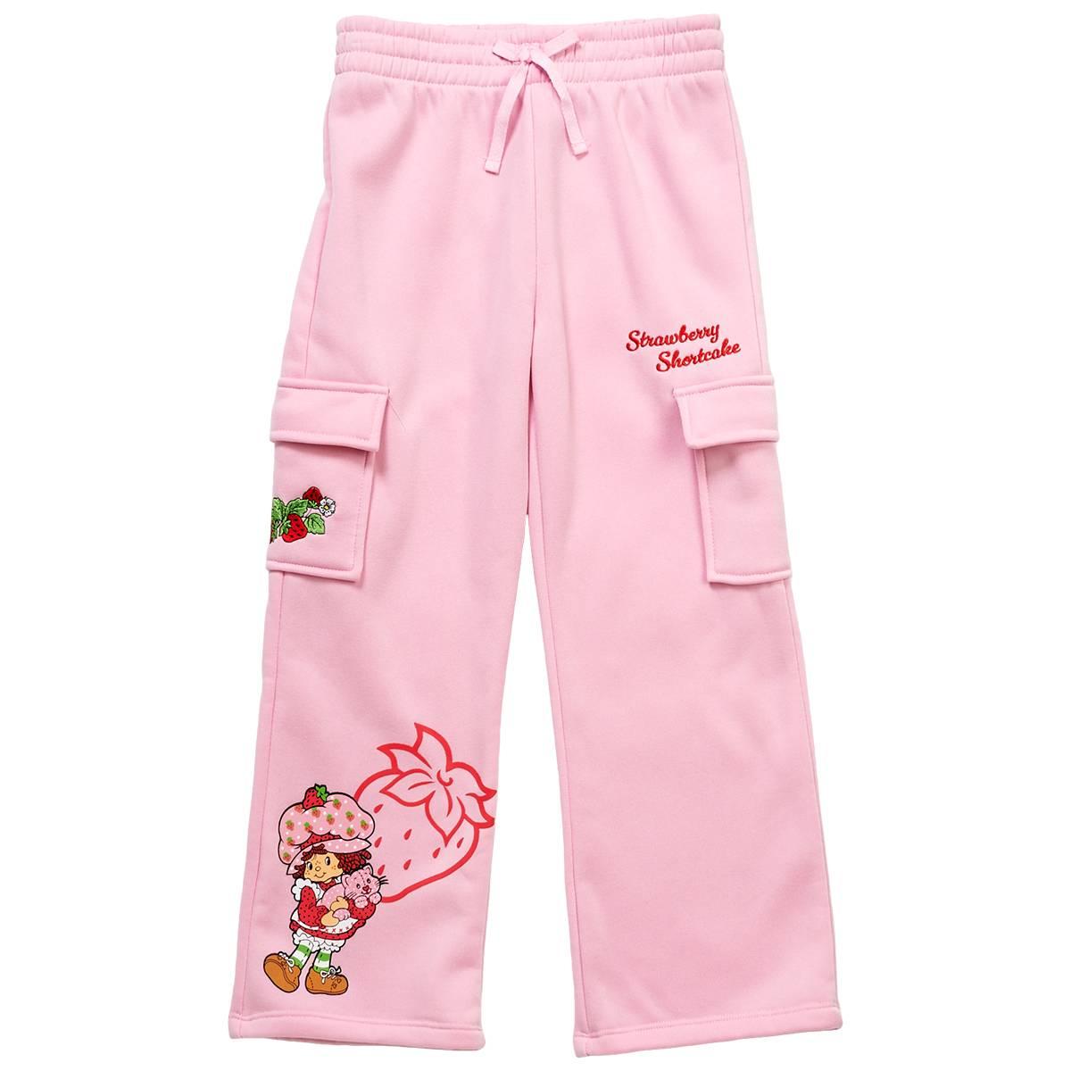 Click here for Girls (7-16) Strawberry Shortcake(tm) Cargo Sweatp... prices