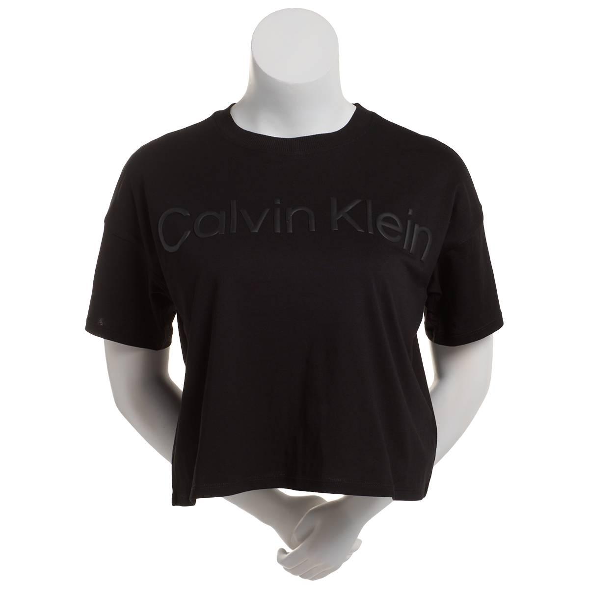 Click here for Womens Calvin Klein Performance Solid Short Sleeve... prices