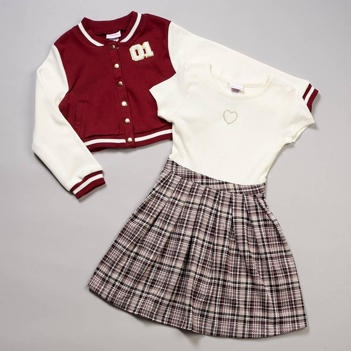 Click here for Girls (7-12) Little Lass(R) 2pc. Rib Plaid Dress w... prices