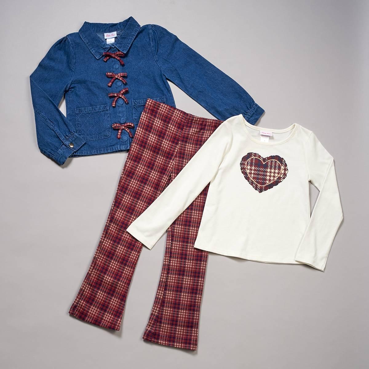 Click here for Girls (7-16) Little Lass(R) Denim Jacket w/ Heart... prices