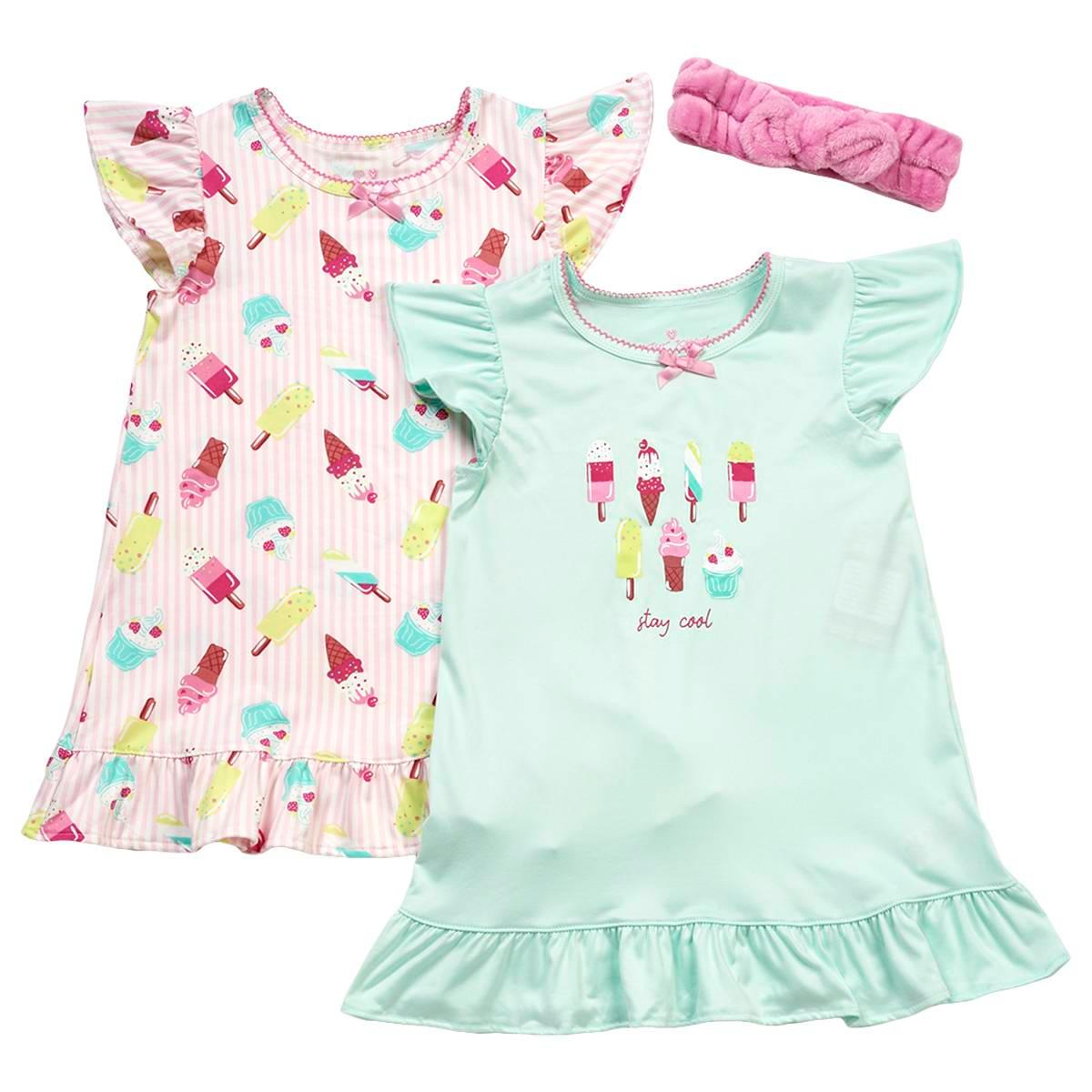 Click here for Girls (4-6x) Betsey Johnson Ice Cream/Popsicles 2p... prices