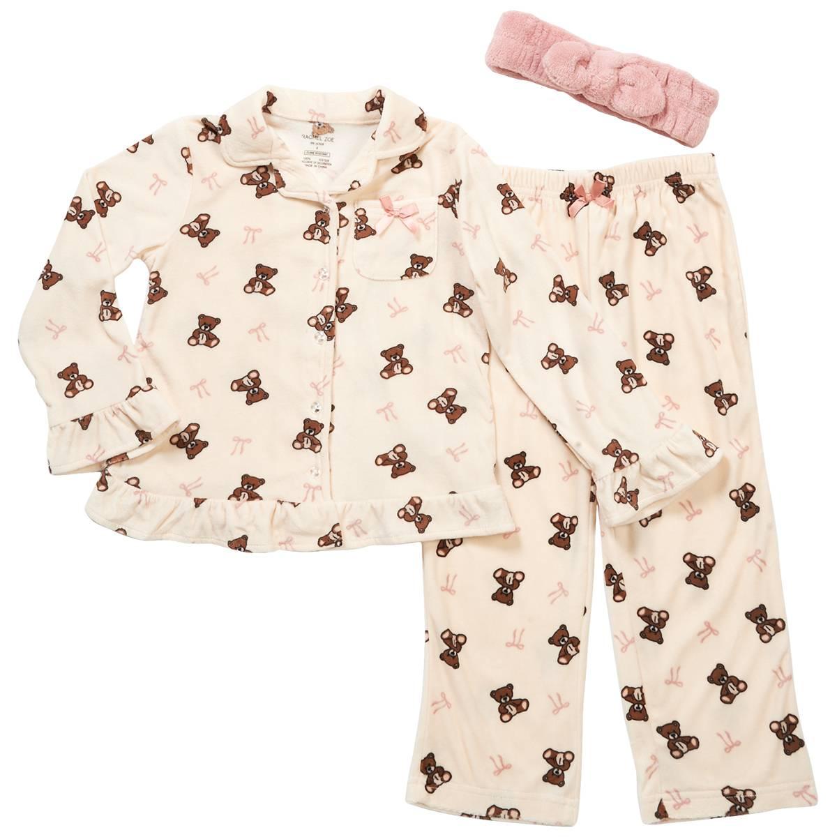 Click here for Girls (4-6x) Rachel Zoe 2pc. Ruffle Teddy Bear Pri... prices