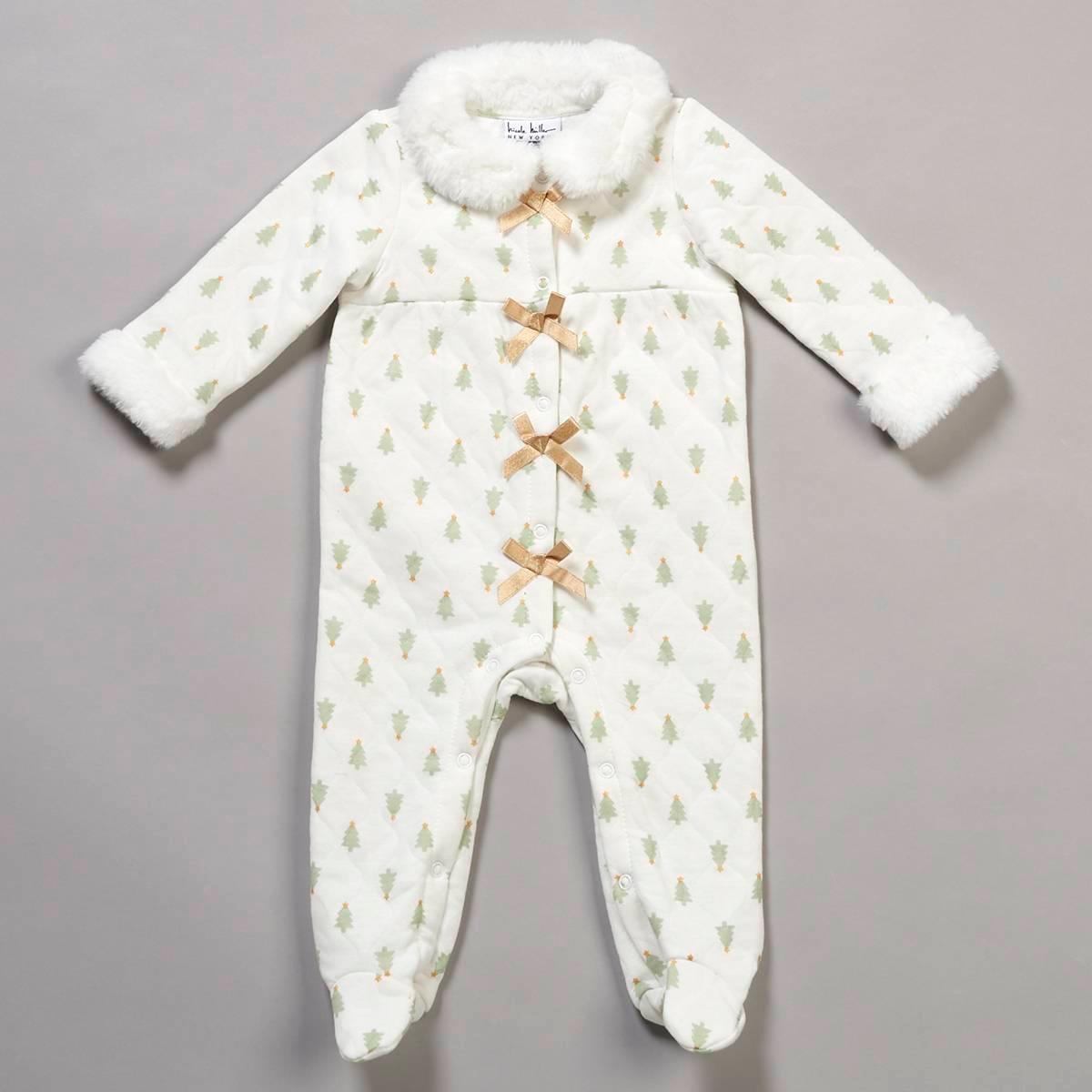 Click here for Baby Girl (NB-9M) Nicole Miller Christmas Tree Qui... prices