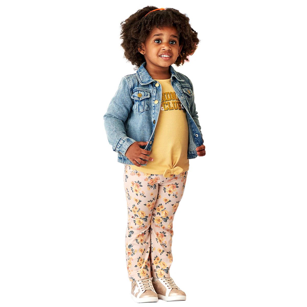 Click here for Toddler Girl Little Lass(R) 3pc. Crochet Denim Jac... prices