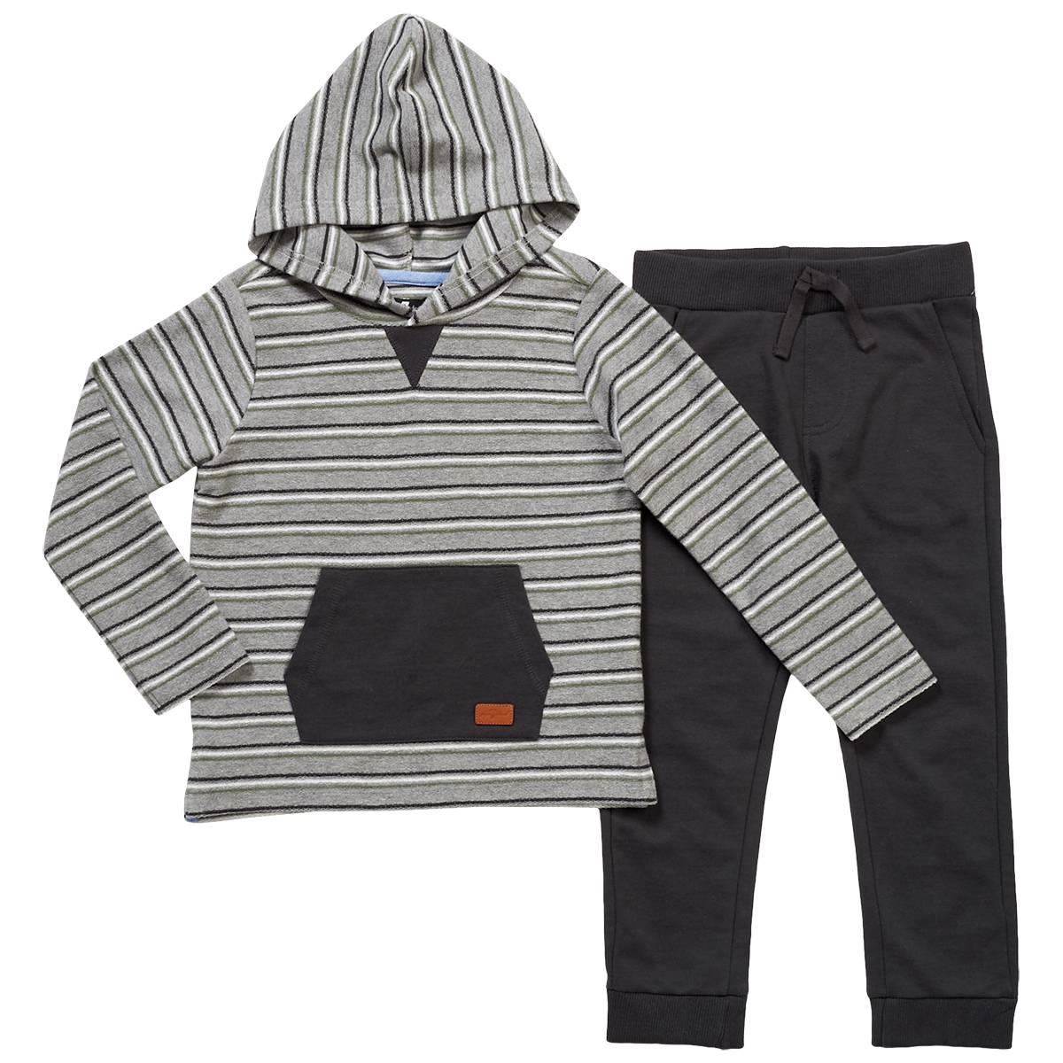 Click here for Toddler Boy 7 For All Mankind(R) Stripe Hoodie & J... prices
