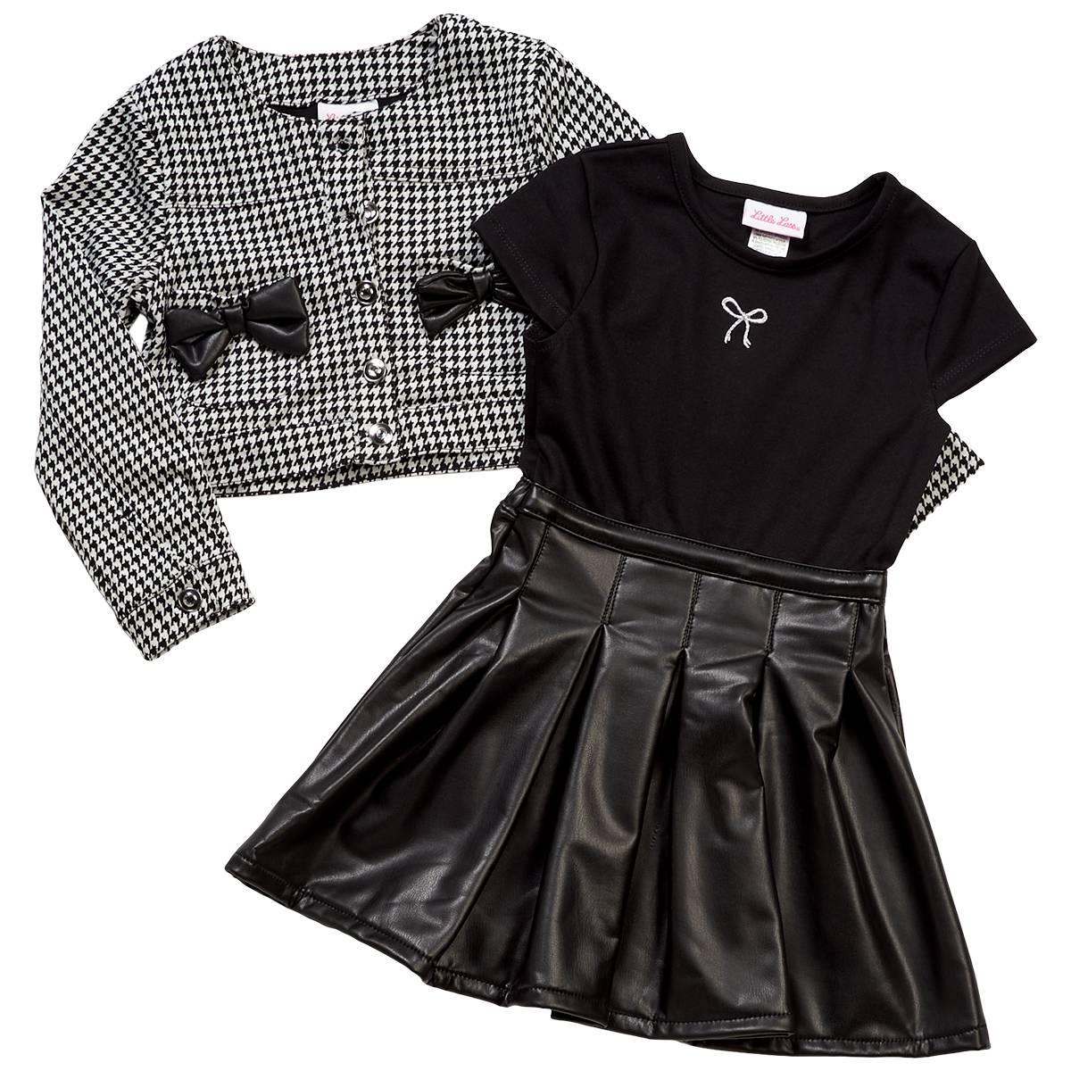 Click here for Girls (4-6x) Little Lass(R) Pleated Bow Dress w/ H... prices