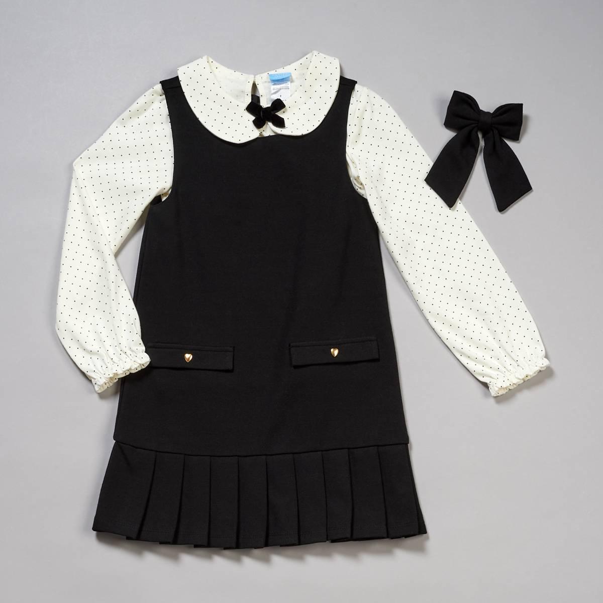 Click here for Girls (4-6x) Draper James 2pc. Pleated Jumper w/ D... prices