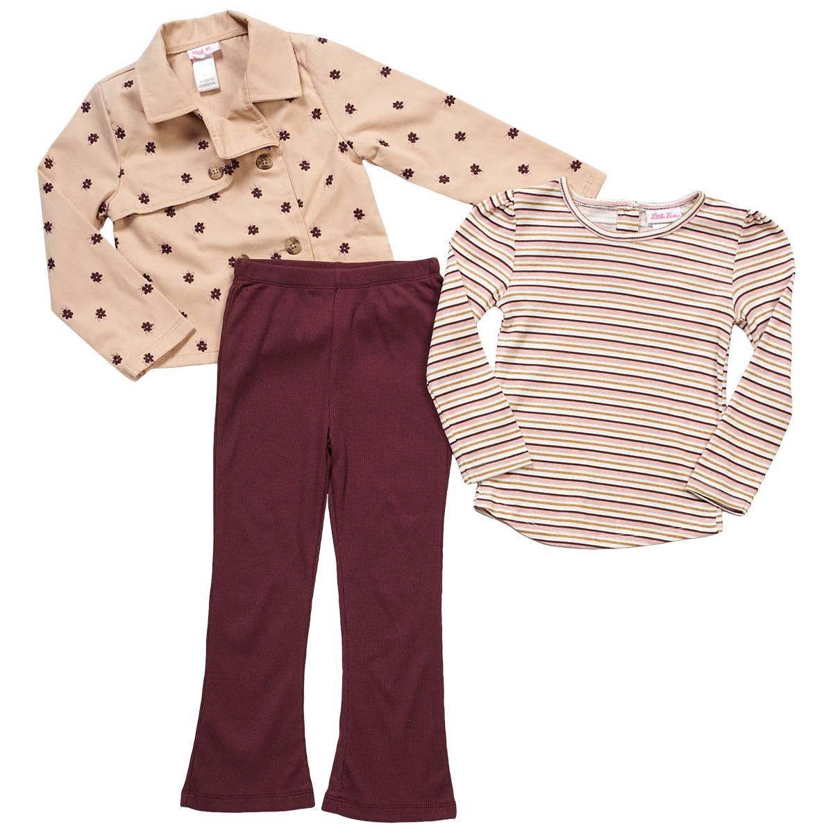 Click here for Girls (4-6x) Little Lass(R) 3pc. Floral Jacket & F... prices