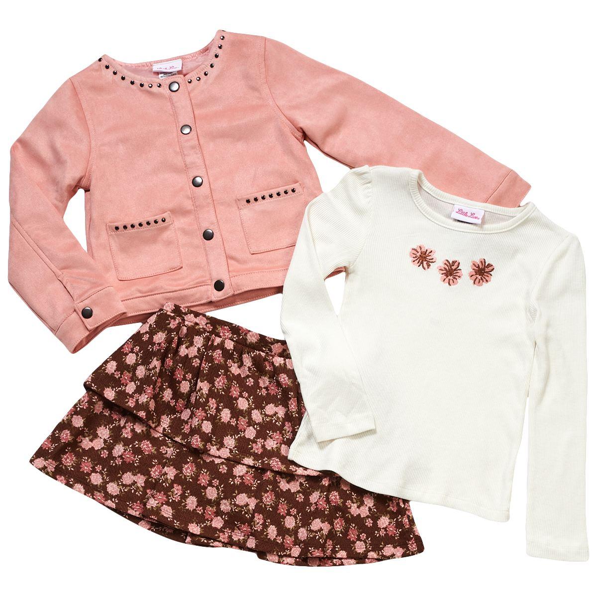 Click here for Girls (4-6x) Little Lass(R) 2pc. Jacket/Top & Tier... prices