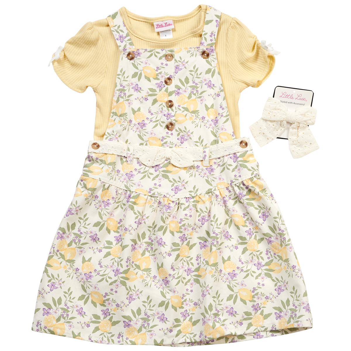 Click here for Girls (7-12) Little Lass(R) Lemon Jumper w/ Hair B... prices