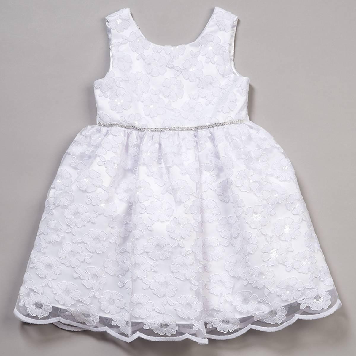 Click here for Girls (4-6x) Bonnie Jean Sequin Lace Ballerina Dre... prices