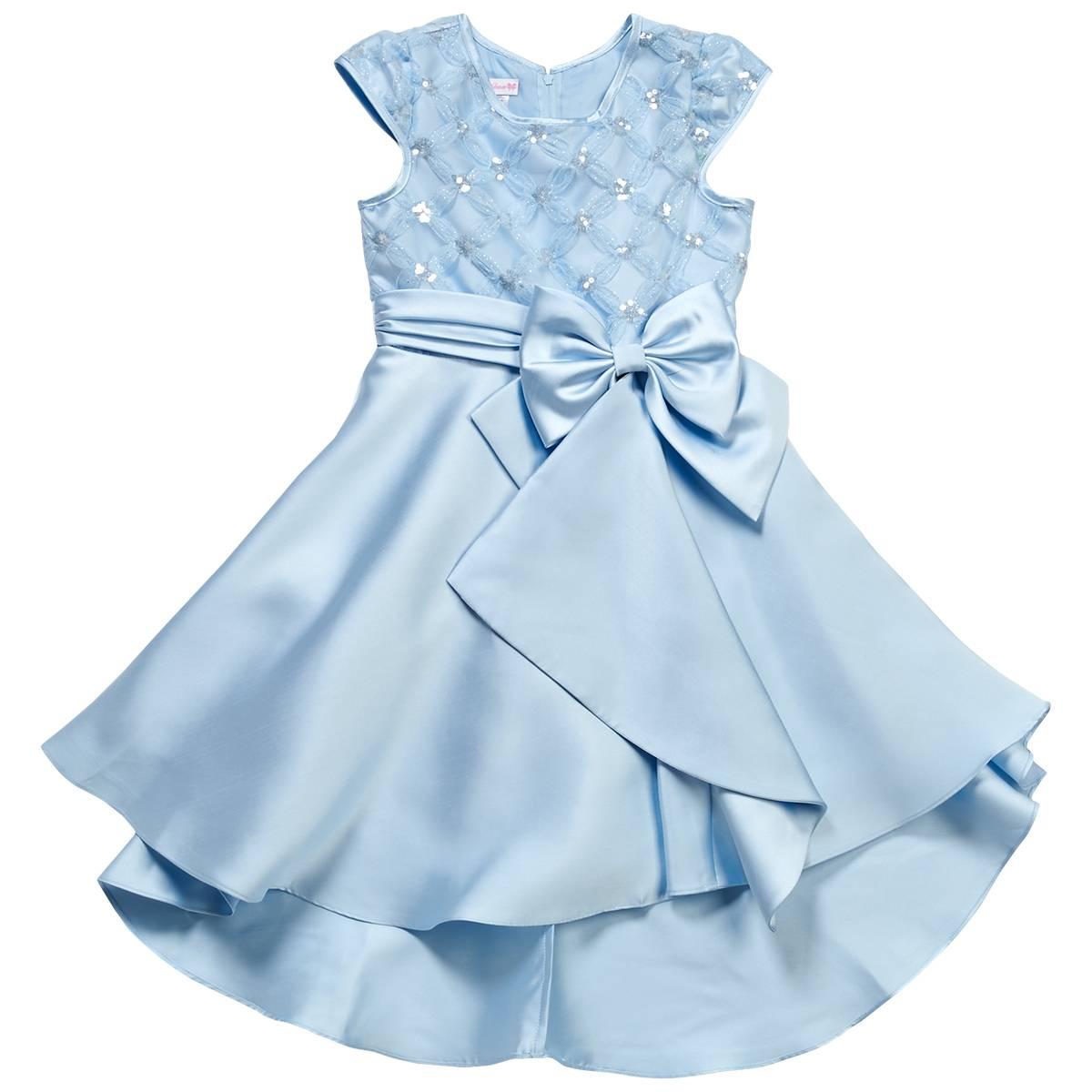 Click here for Girls (7-16) Bonnie Jean Cap Sleeves Mesh Dress w/... prices