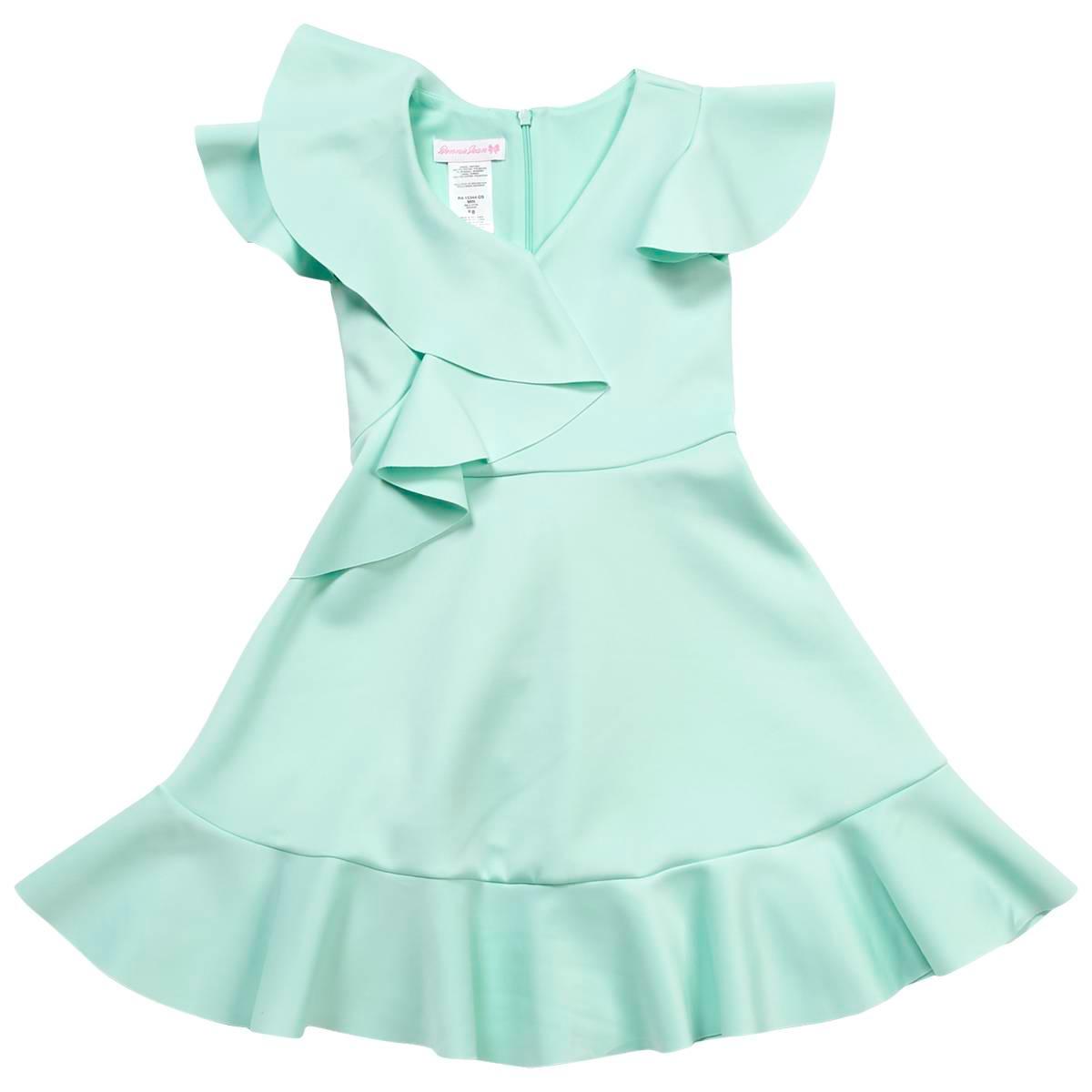 Click here for Girls (7-16) Bonnie Jean Flutter Sleeve Skater Dre... prices