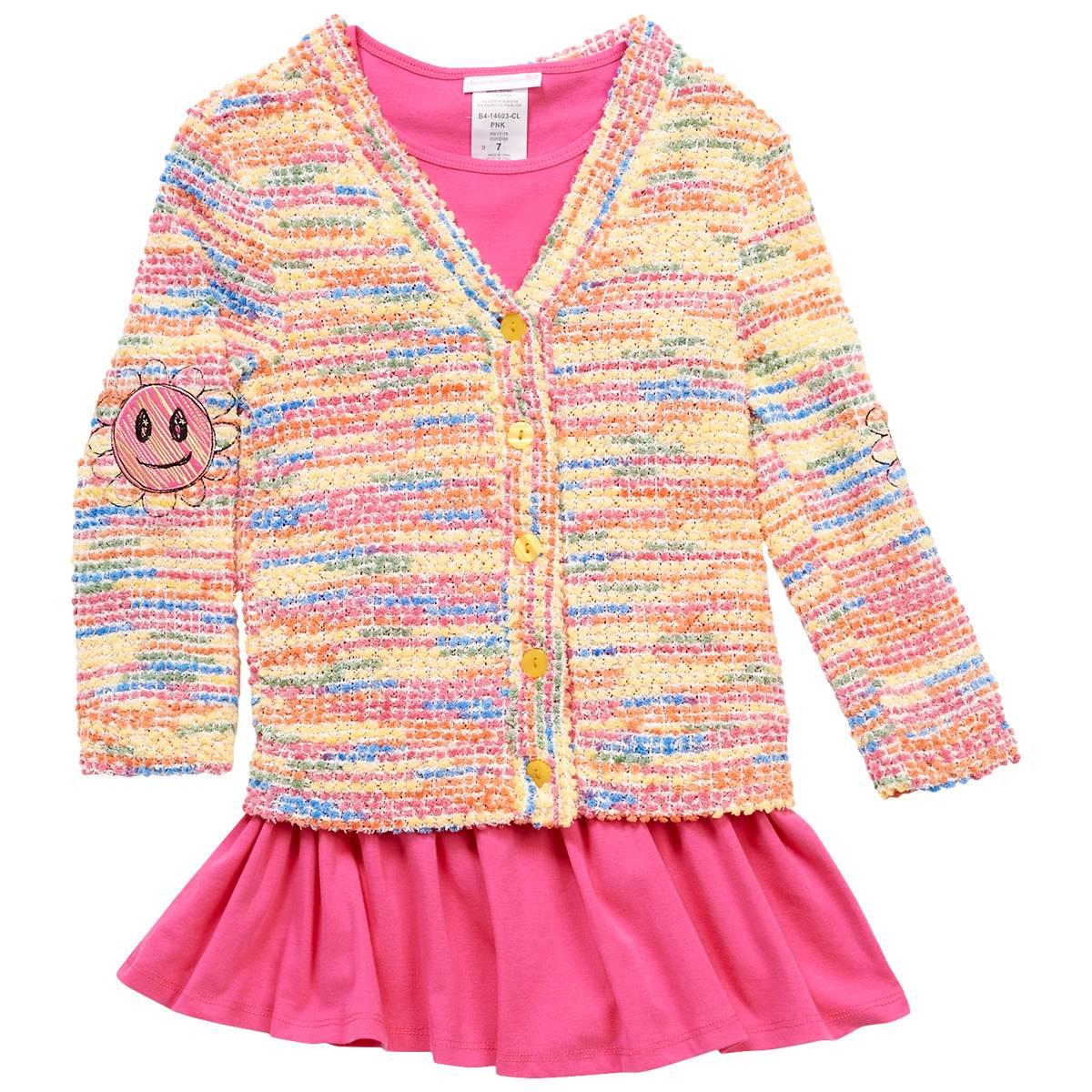 Click here for Girls (7-16) Bonnie Jean Confetti Cardigan & Knit... prices