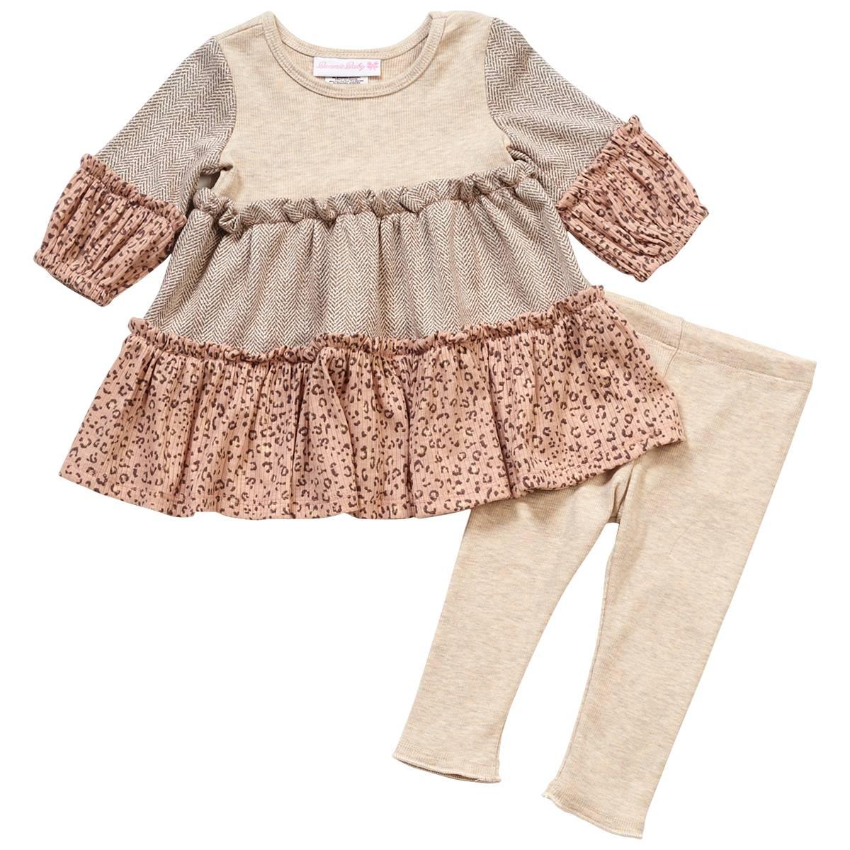Click here for Baby Girl (12-24M) Bonnie Jean Tiered Leopard Top... prices