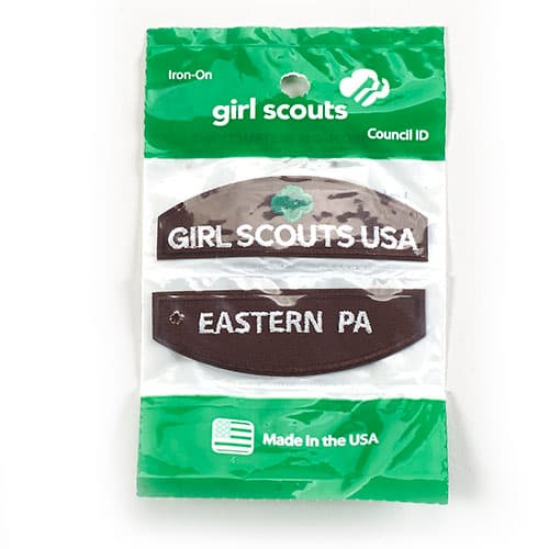 Click here for Girl Scouts USA Eastern PA Council ID Patch prices